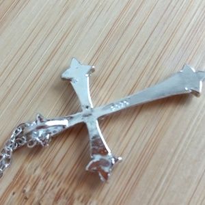 Jewelry | New 925 Silver Cross Necklace | Poshmark